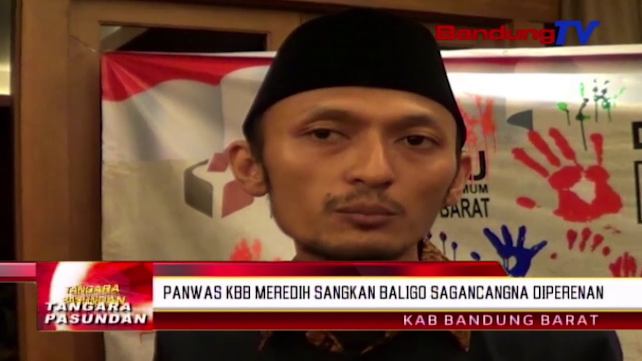 Panwas KBB meredih sangkan baligo sagancangna diperenan | Bandung TV