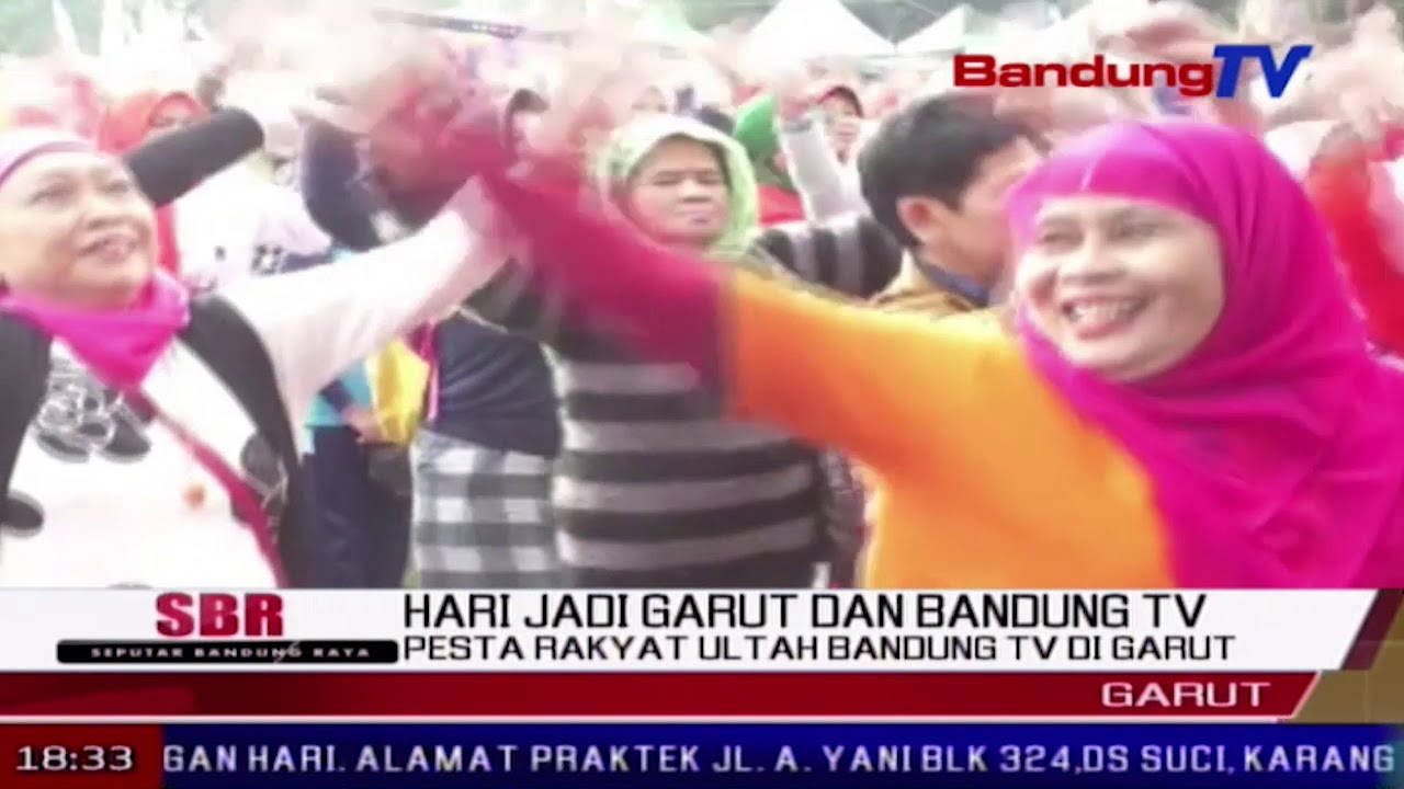 Pesta Rakyat Ultah Bandung Tv Di Garut | Bandung TV
