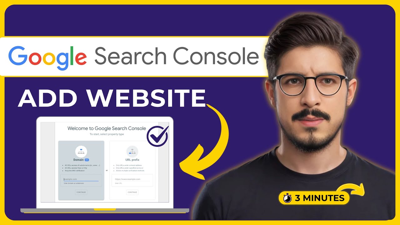 How To Add Website In Google Search Console 2025 | Submit Website To Google Search Console ...